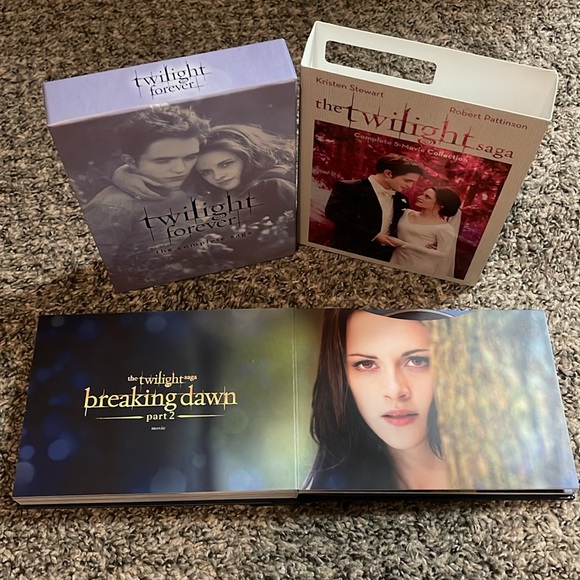 Media | The Twilight Saga Complete Five Movie Collection Dvd | Poshmark
